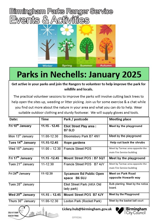 Out and About with Birmingham’s Park Rangers – Naturally Birmingham ...